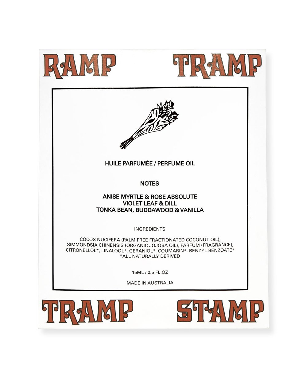 RAMP TRAMP TRAMP STAMP FALLING huile de parfum / perfume oil | distal ...